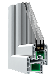 Components for Steko products - plastic windows